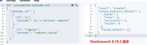 Elasticsearch 810 同义词管理新篇章：引入同义词 Api Csdn博客