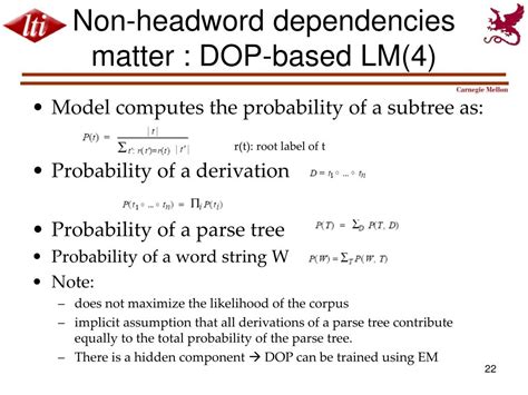 Ppt Syntax Based And Factored Language Models Powerpoint Presentation
