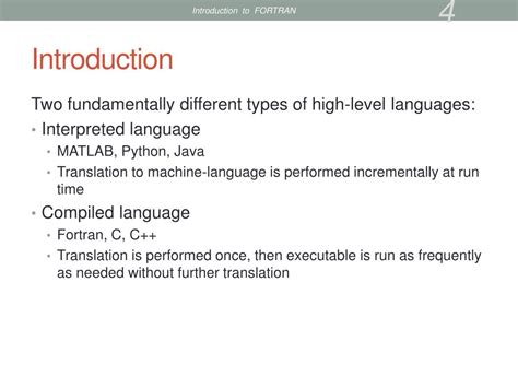 Ppt Introduction To Fortran Powerpoint Presentation Free Download Id2204822