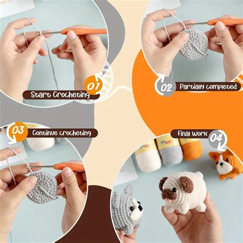 Комплект за плетене на една кука Видео уроци Temu Bulgaria