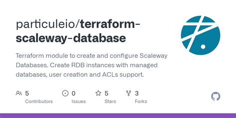 github particuleio terraform scaleway database terraform module to