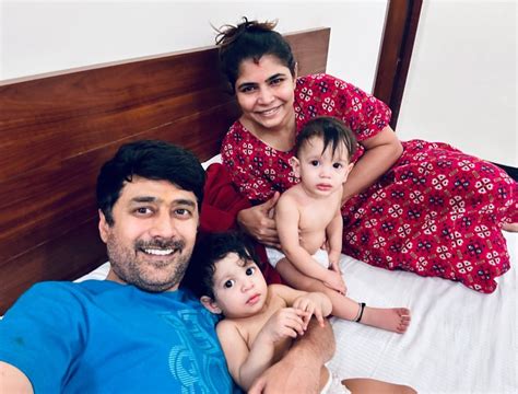 Singer Chinmayi Sripada Twin Babies Photos Lovely Telugu