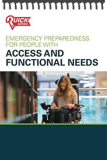 Preparedness Functional Needs Content