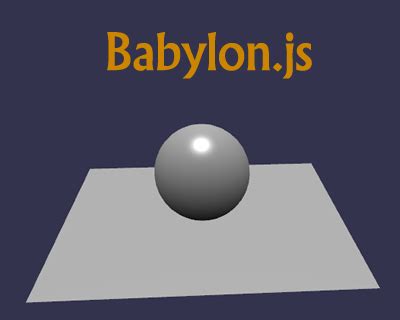Babylon Js JavaScript Framework For Building D Games JQuery Plugins