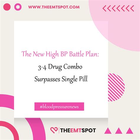 The New High Bp Battle Plan 3 4 Drug Combo Surpasses Single Pill Theemtspot