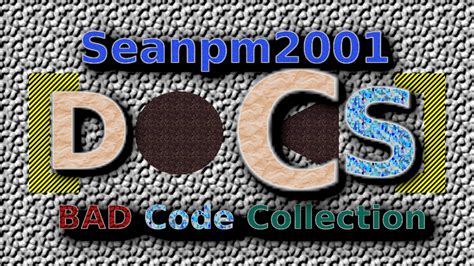 Seanpm2001 Bad Code Collection Development GitHub Topics GitHub
