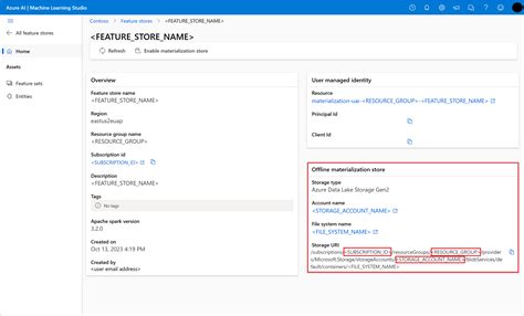 tutorial 1 develop and register a feature set with managed feature