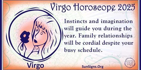 Virgo Horoscope 2025 Get Your Predictions Now Sunsignsorg