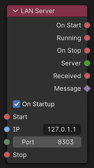 LAN Server UPBGE Manual