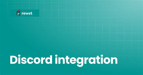 Discord Integration Rewst Documentation