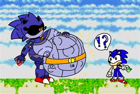 Mecha Genderbent Sonic Sonic 3 Vore Artwork By Blueytheplantlizard