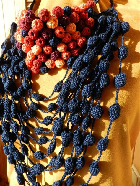 Вязаные бусы в интернет магазине на Ярмарке Мастеров Колье Киев доставка по России Товар