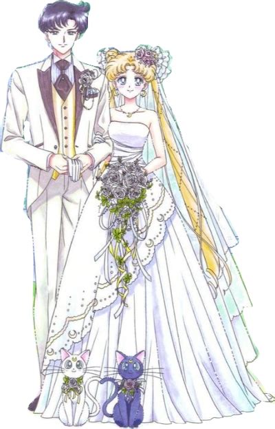 Mamoru And Usagis Wedding By Kirakiradolls On Deviantart