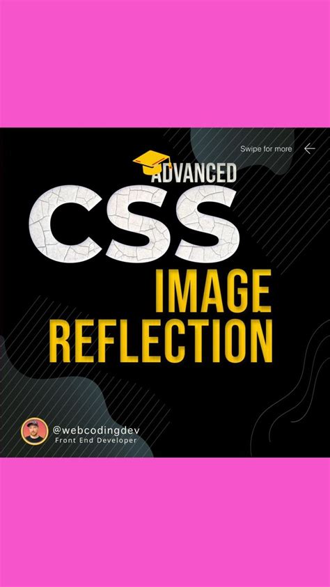 css image reflection 🧑‍💻