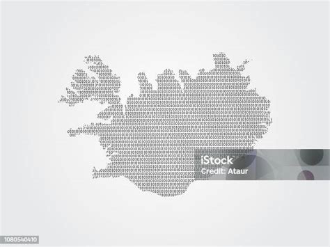 디지털 국가 의미와 기술 밝은 배경에 이진수 또는 숫자를 사용 하는 아이슬란드 벡터 지도 일러스트 레이 션 0명에 대한 스톡 벡터 아트 및 기타 이미지 Istock