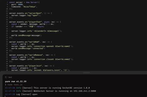 Github Tutinoko Socketbe A Library For Interacting With