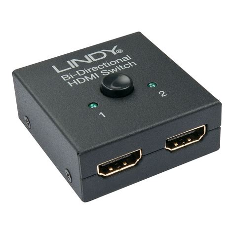 2 Port 4K Bi-Directional HDMI Switch - from LINDY UK