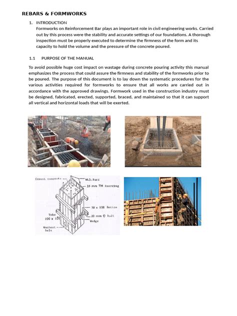 Formworks Pdf Concrete Scaffolding