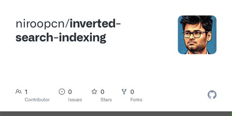 Github Niroopcninverted Search Indexing