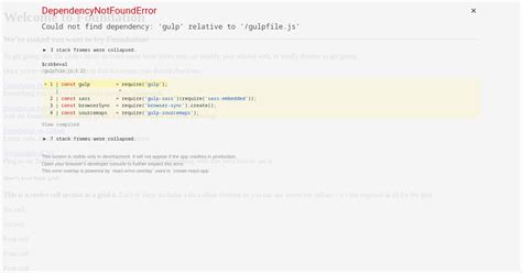 Foundation Sites Template Codesandbox