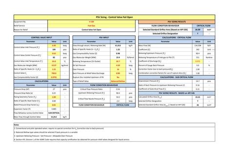 Psv Sizing Api Based Pdf Physics Science