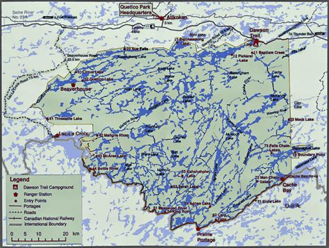Quetico Park Canoe Routes At Will Hannah Blog
