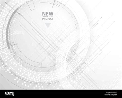 Abstract Vector Background Futuristic Technology Style Elegant Background For Business Tech