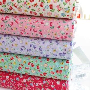 Yard Yuwa Atsuko Matsuyama Japan Sweet Tulip At B Pink Etsy