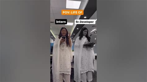 Life Of An Intern Vs Senior Developer Codingninjas Coding