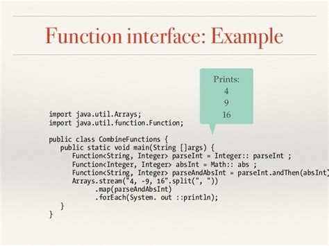 Java 8 Lambda Built In Functional Interfaces