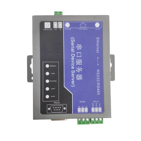 RS Serial To Ethernet Converter Network Serial Device Server RS