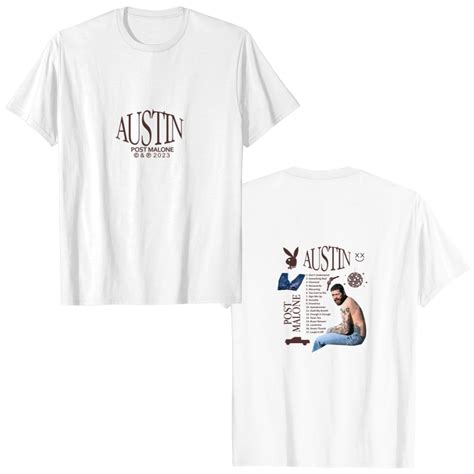 Post Malone Austin Album 2023 T Shirt If Yall Werent Here Id Be