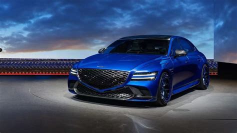 Genesis G80 Magma Concept Teases Electric Performance Sedan