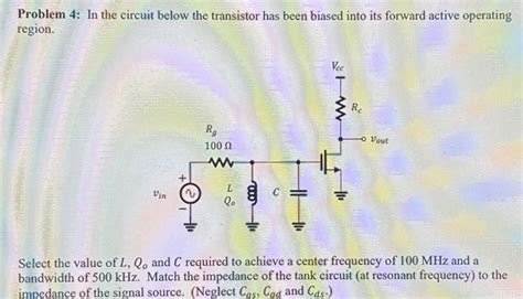 [solved] problem 4 in the circuit below the transistor ha