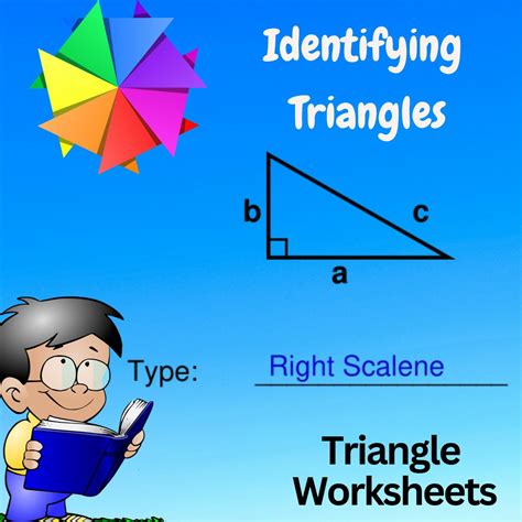 Identifying Triangles Identify The Type For Each Triangle Triangle Worksheets Made By Teachers