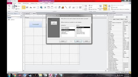 Open A Subform From A Mainform In Access Youtube
