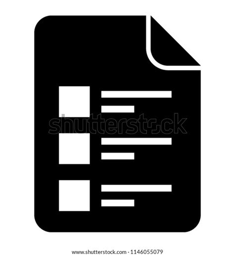 Paper Some Checkboxes Text Lines Adding Stock Vector Royalty Free