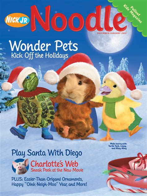 Image Nick Jr Magazine Noodle Cover Dec Jan 2007 Nickelodeon Fandom Powered By Wikia