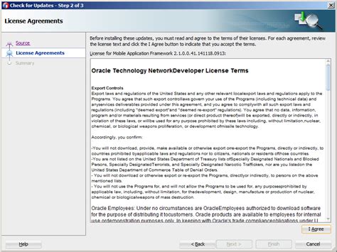 1 Installing Mobile Application Framework With Jdeveloper
