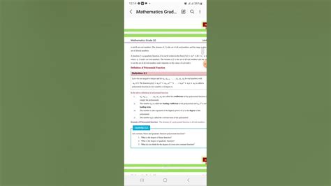 Maths Grade 10 Unit 2 Exercise 2 1 Youtube