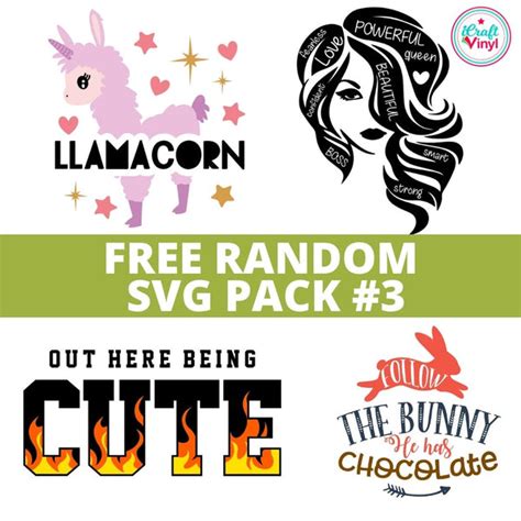 Free Random Svg Bundle 3 Icraftvinyl