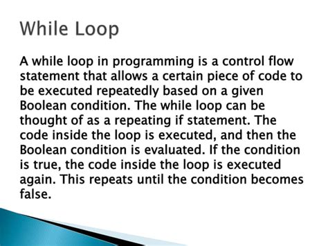 Introduction To Programming In C Loop Structurepptx