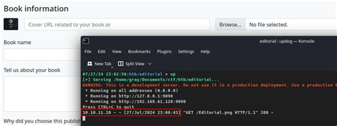 Hackthebox Editorial Walkthrough