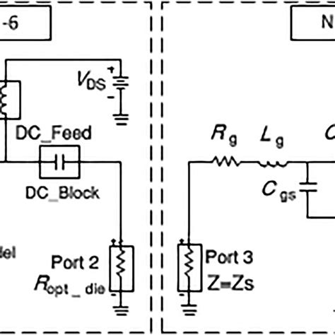 complete output matching network download scientific diagram