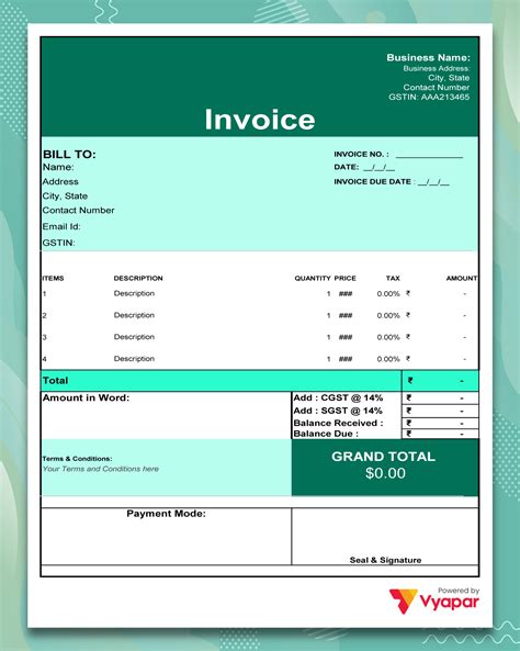Invoice Format In Excel India Consultancy Invoice Format In Excel India Browse Our Extensive