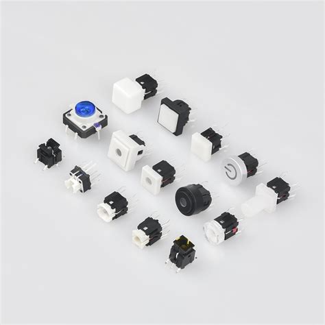 Volt Mini Push Button Switch With LED Momentary Switch Light OEM Available