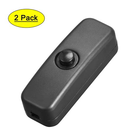 Mini Inline Cord Switch Ac250v 6a 125v 10a On Off Control Through Latching Press Switch For