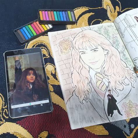 해리포터 색칠공부 🦁 콜리 Colley