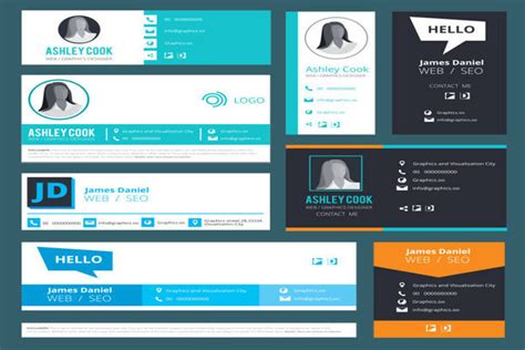 I Will Design A Professional Clickable Html Email Signature For You For
