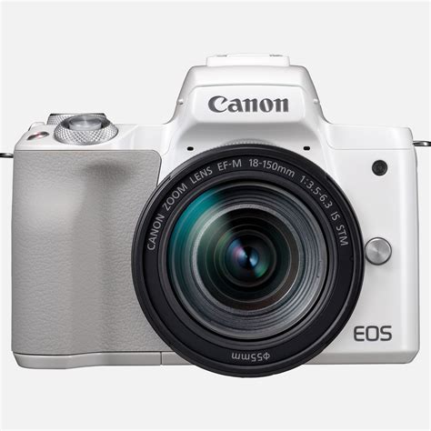 Buy Canon EOS M50 Weiß + EF-M 18-150mm IS STM – Silber in Abgesetzt ...